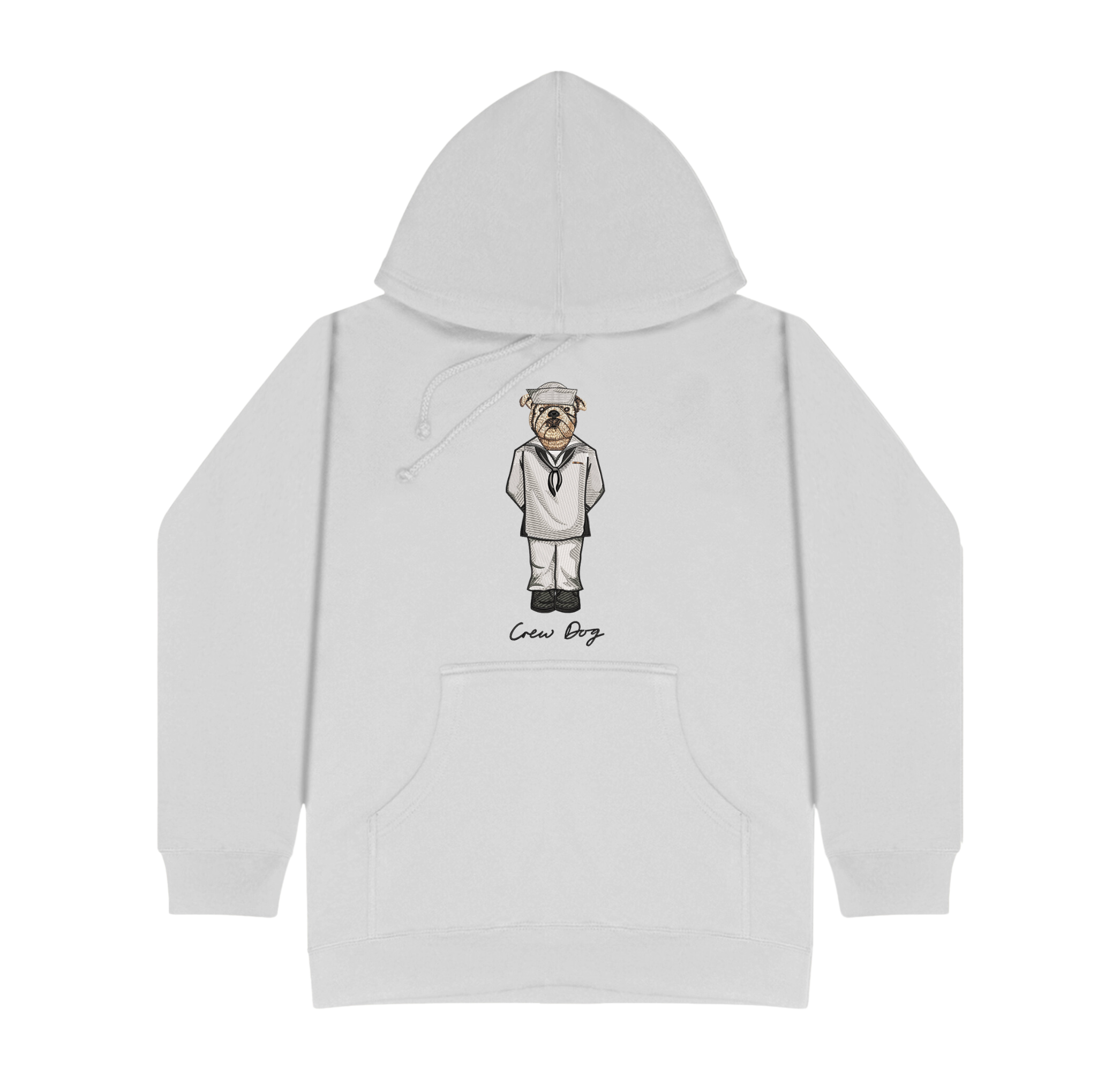 Navy Dixie Cup Embroidered Hoodie – Crew Dog