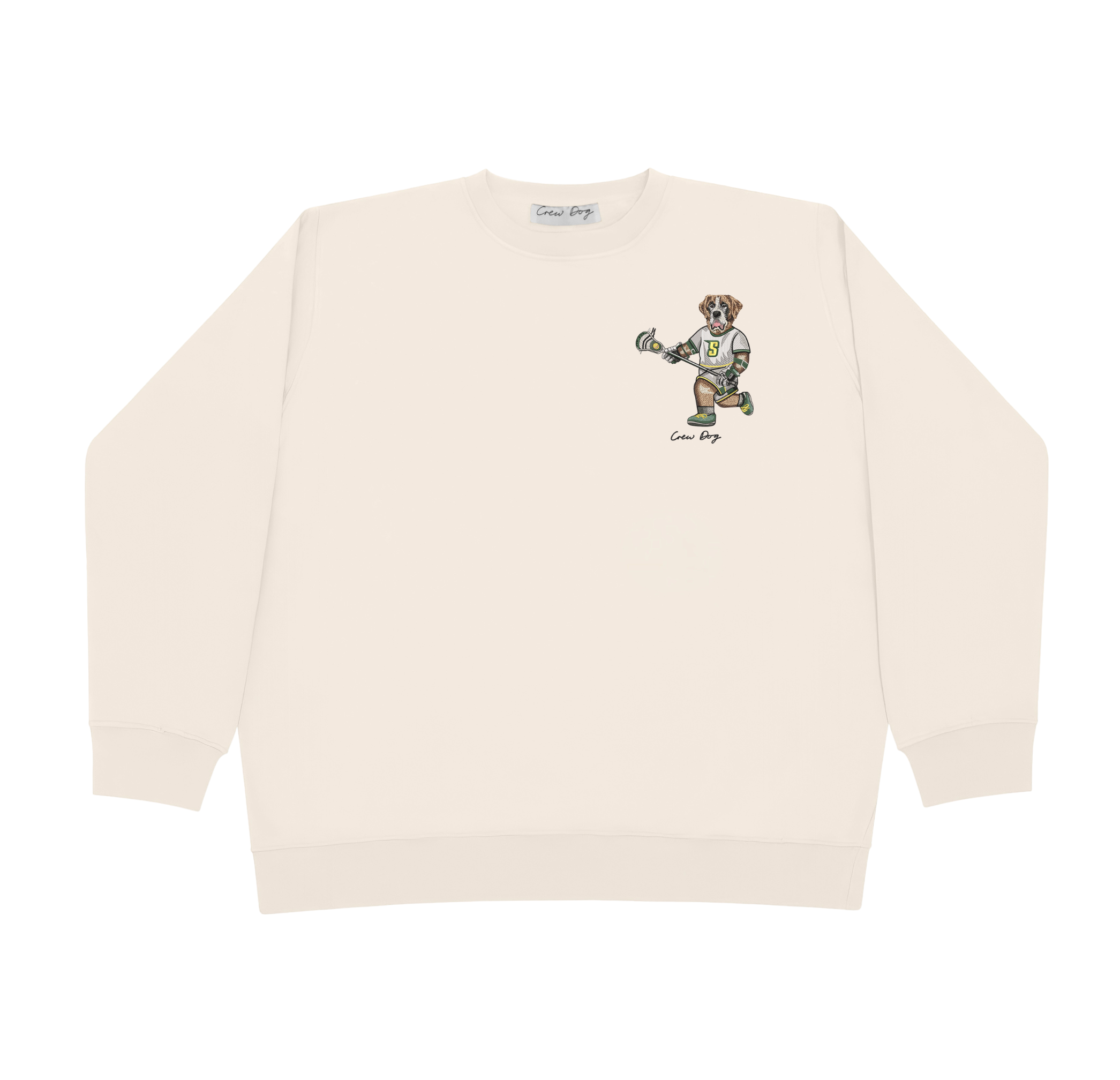 Siena Lacrosse Embroidered Crewneck – Crew Dog
