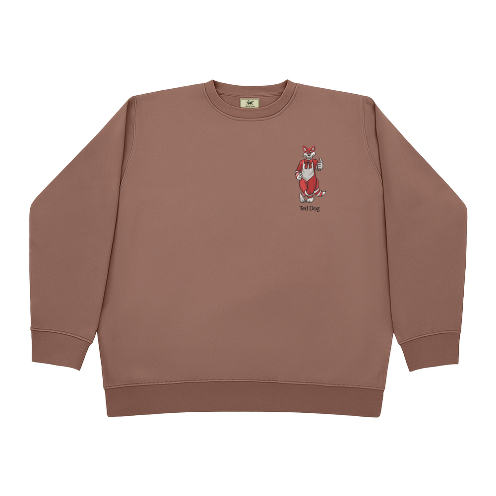 Ted Dog Embroidered Crewneck – Crew Dog
